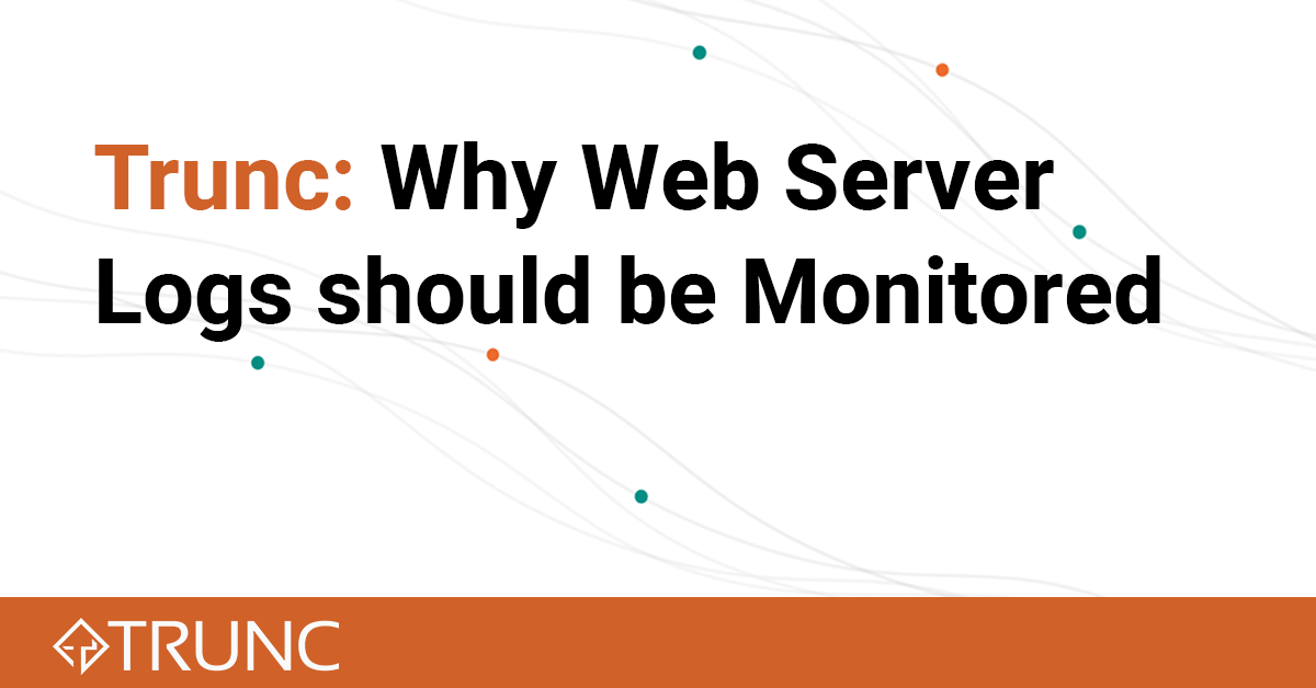 Top 5 Reasons to Monitor Web Server Logs for Better Security & Performance Top 5 Reasons to Monitor Web Server Logs for Better Security & Performance